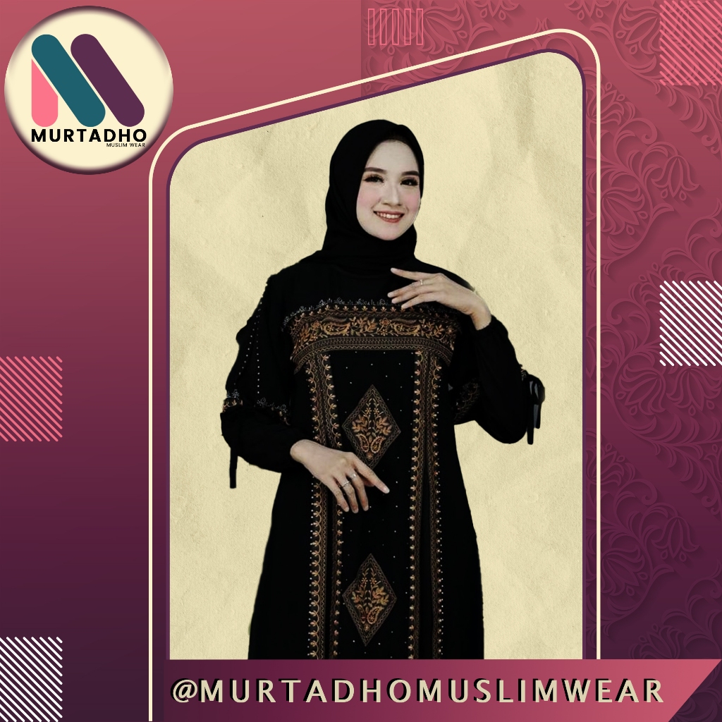 Jual GAMIS ABAYA SYILA SUPER CANTIK DAN MEWAH | Shopee Indonesia