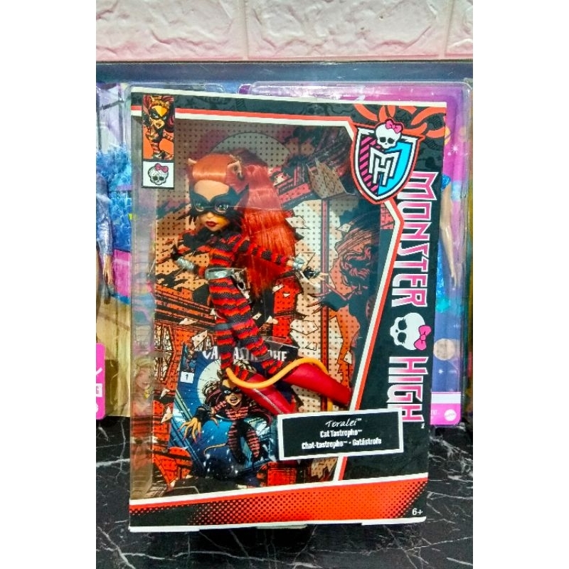 Jual MONSTER HIGH POWER GHOULS TORALEI AS CAT TASTROPHE | Shopee Indonesia