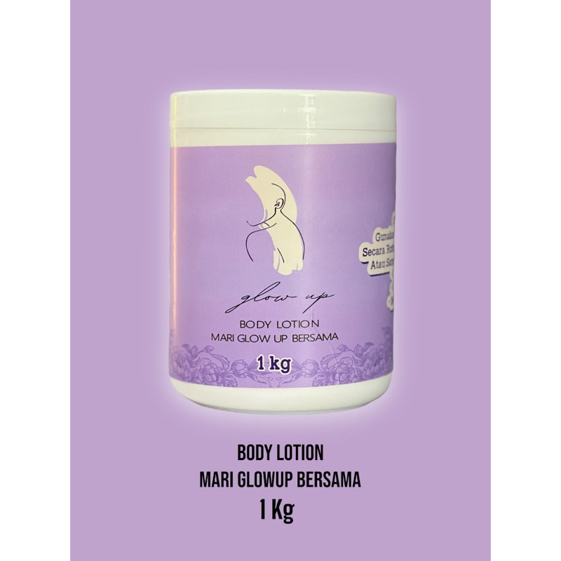 Jual (BISA COD) HANDBODY GLOW UP BY kiki agustina ukuran 1 KG ( kemasan ...
