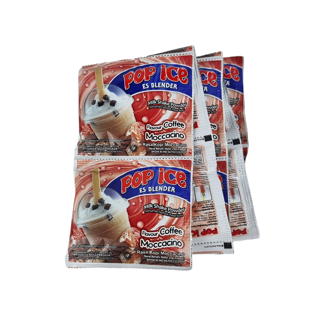 Jual POP Ice Blender - Netto 10 Bks x 25 gr | Shopee Indonesia