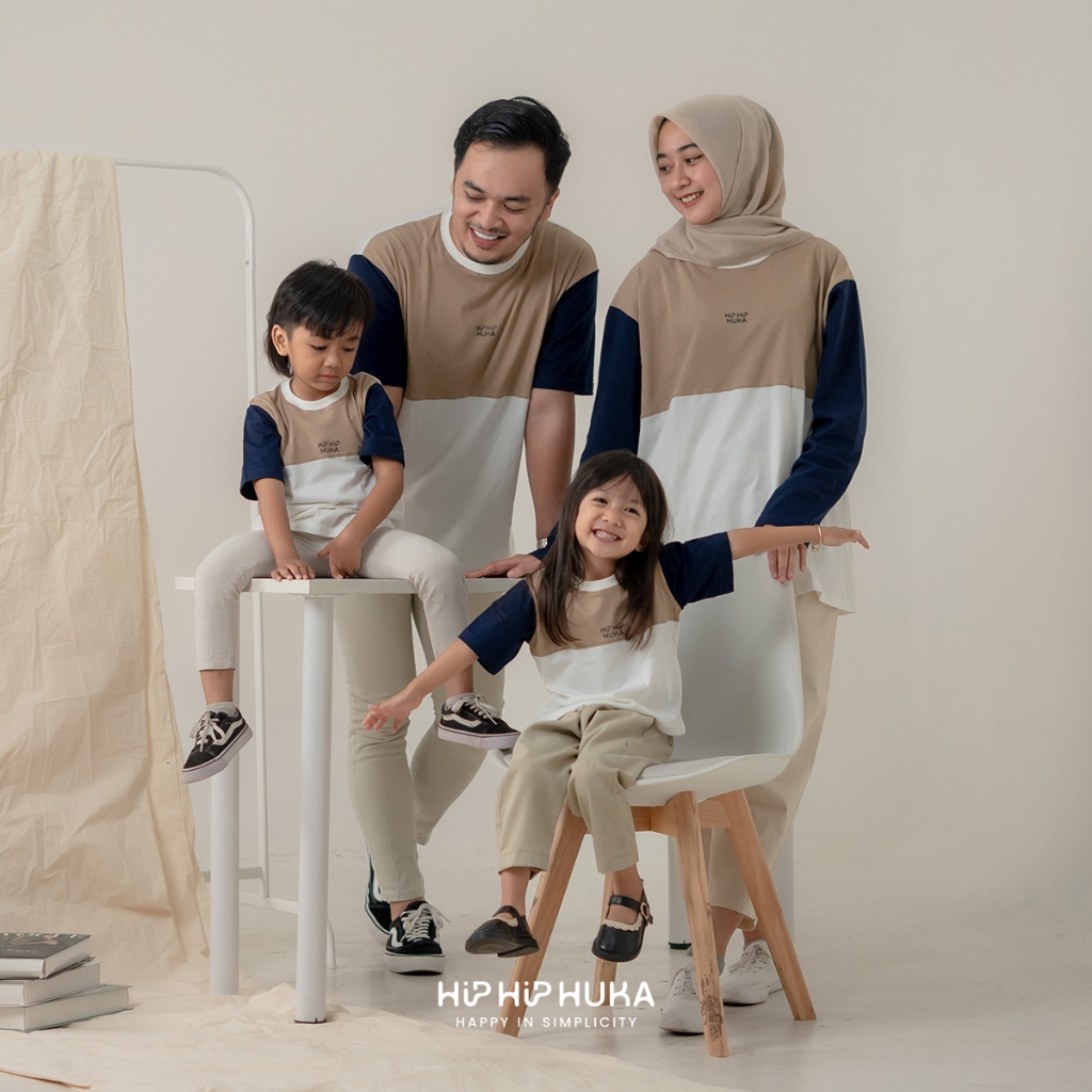 Jual HipHipHuka - Baju Kaos Couple Keluarga Family Set Pakaian Keluarga ...