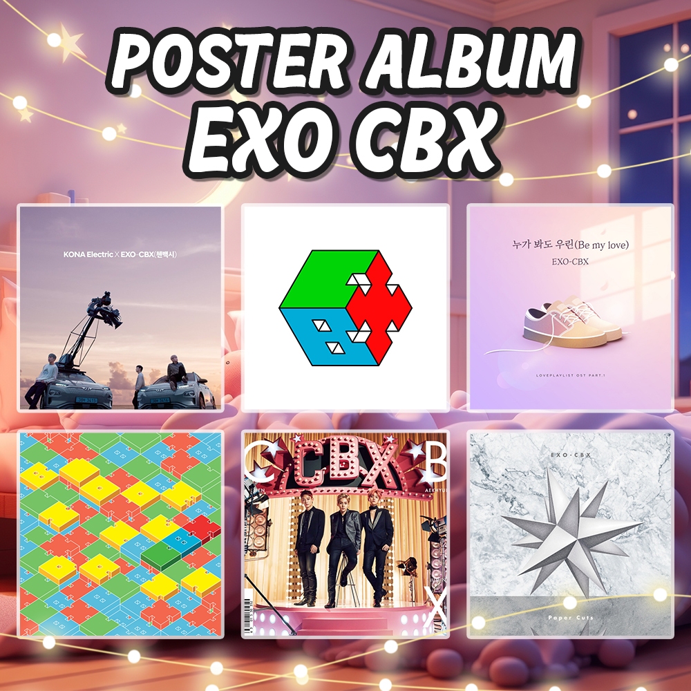 Jual Poster Album EXO CBX Cover - Album Kpop Murah Kecil Sedang Besar ...