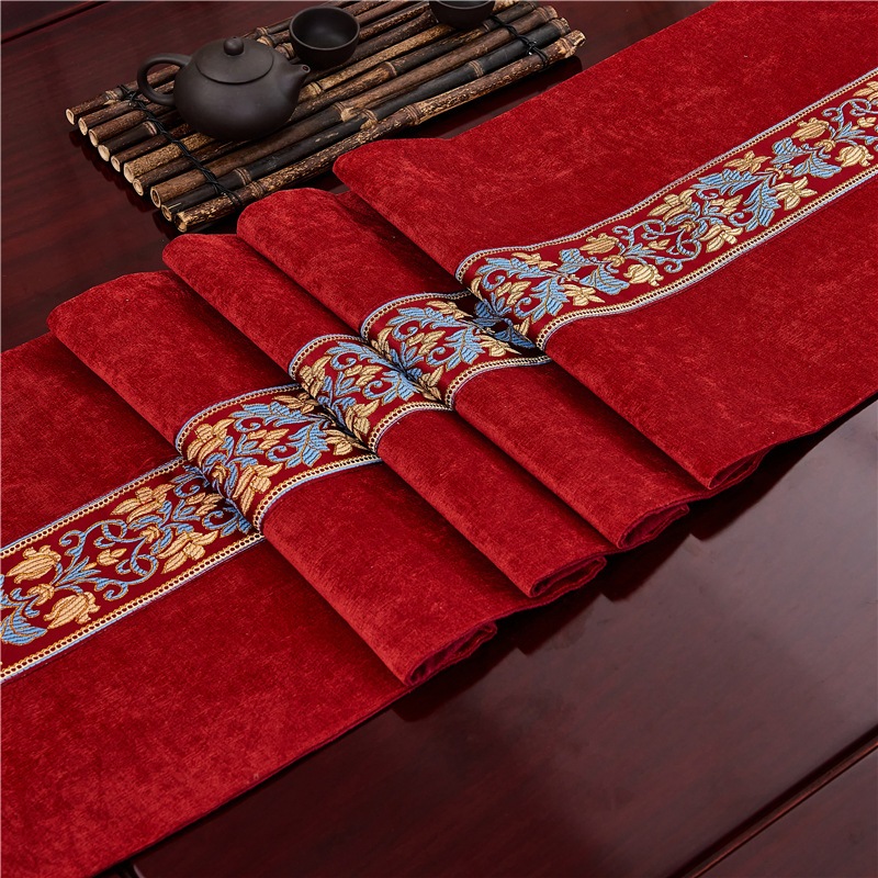 Jual Taplak Meja Table Runner PREMIUM tema Imlek 2024 Naga Sincia CNY ...