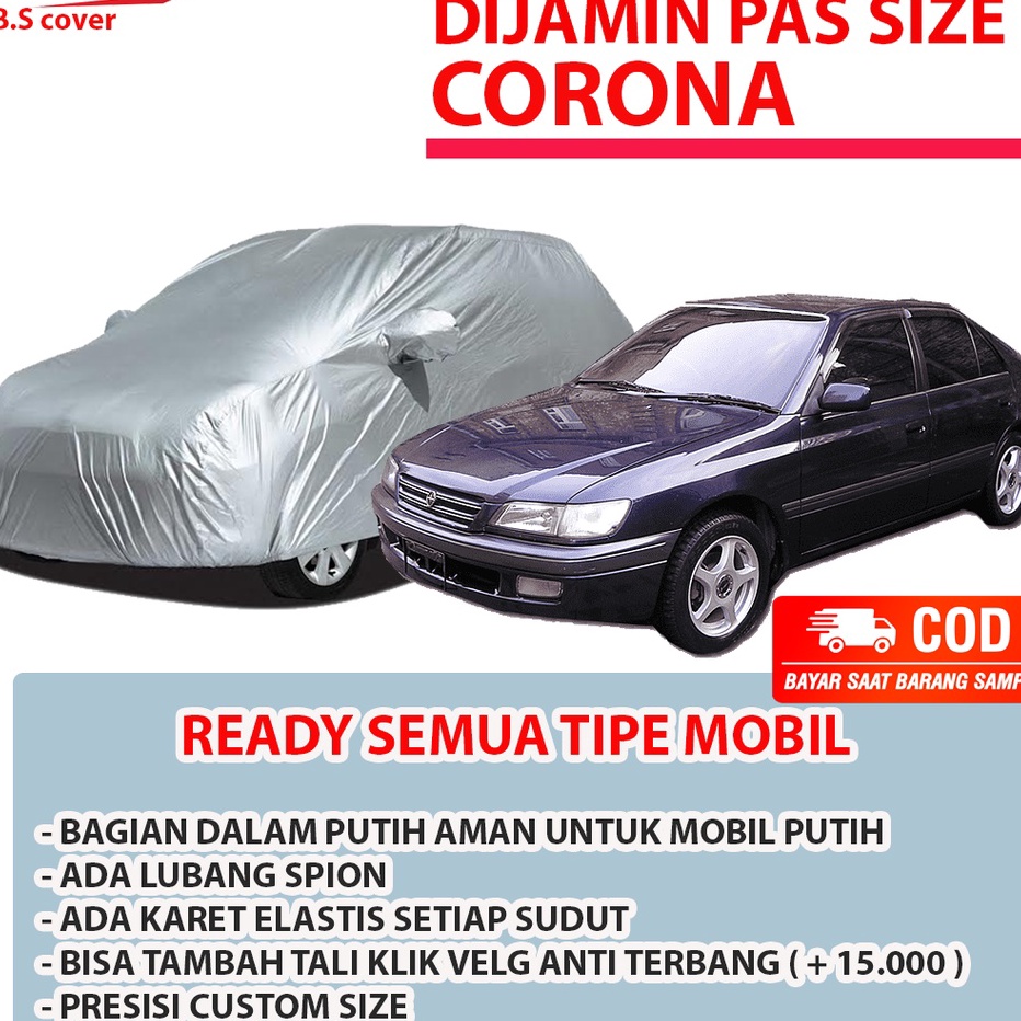 Jual New Body Cover Mobil corona Sarung Mobil sedan corona/toyota ...