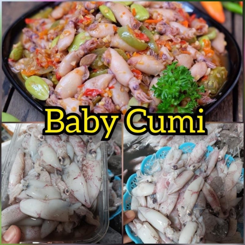 Jual cumi cumi baby Frozen 500 gram kemasan box cantik | Shopee Indonesia