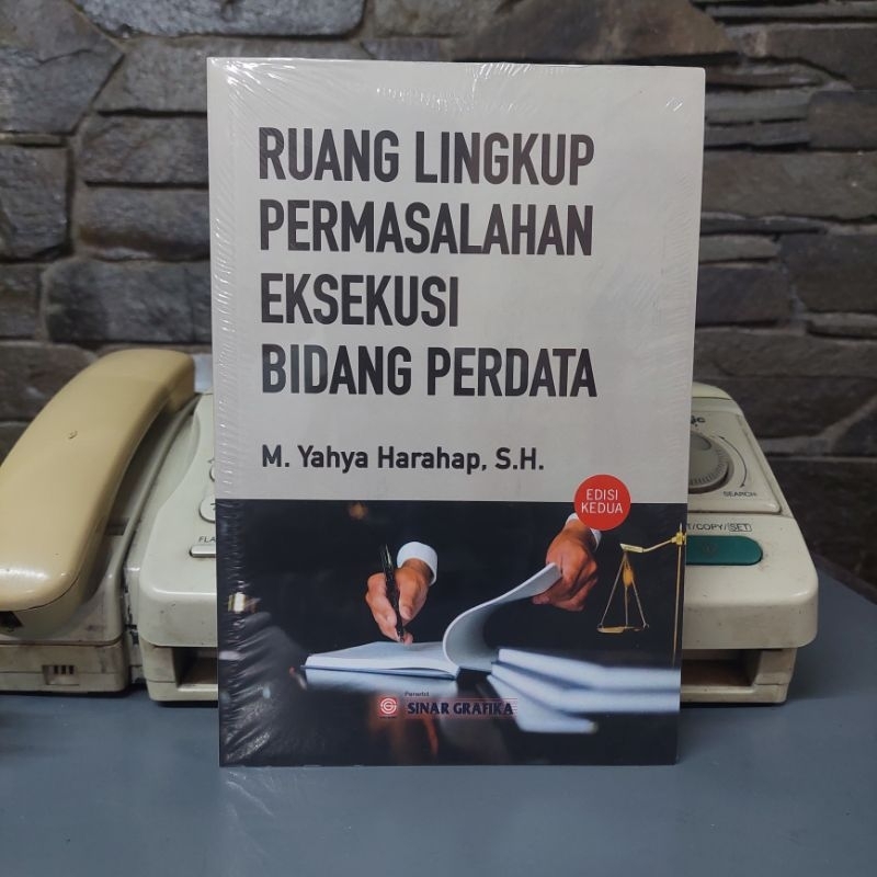 Jual Ruang Lingkup Permasalahan Eksekusi Di Bidang Perdata M. Yahya Harahap SINAR GRAFIKA ...