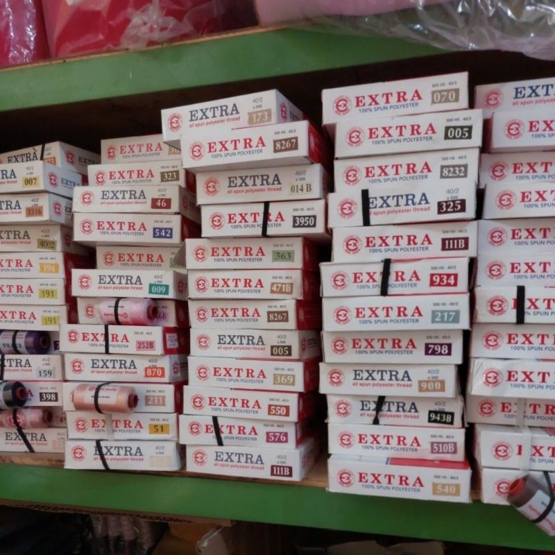 Jual Benang Extra Satuan / Benang Jahit Satuan | Shopee Indonesia