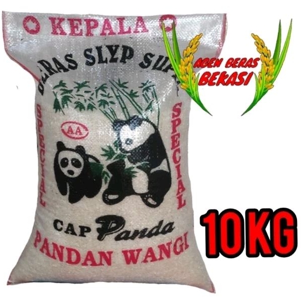 Jual BERAS PANDA WANGI CIANJUR CAP PANDA 10KG | Shopee Indonesia