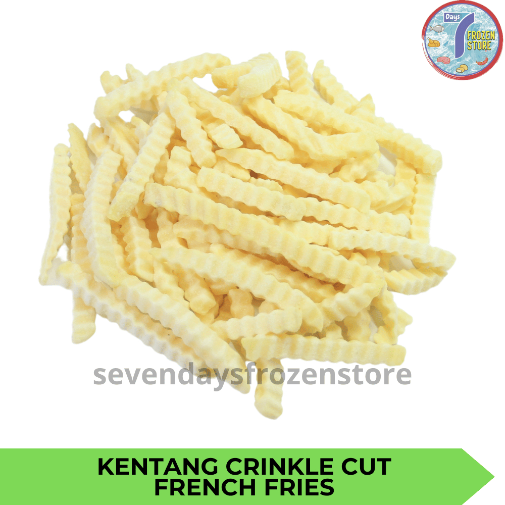 Jual Kentang Goreng Curah Crinkle Cut Beku Frozen | Shopee Indonesia