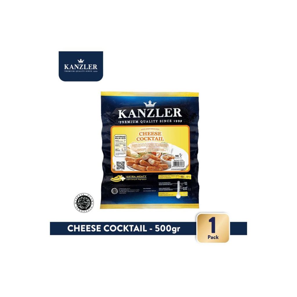 Jual Kanzler Cheese Cocktail 500 Gram | Shopee Indonesia