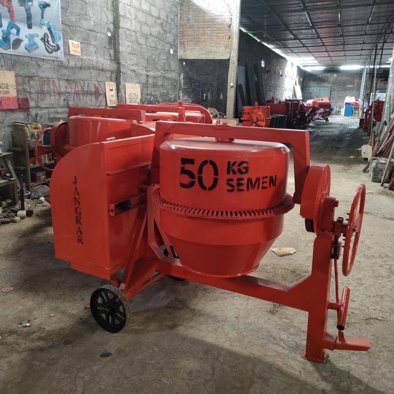 Jual Molen Beton Jangkar engine Jiang Fa 8HP / Dong Hai 8hp | Shopee ...