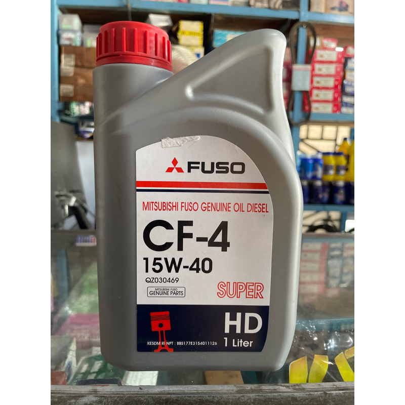 Jual Mitsubishi Fuso Sae 15w-40 CF-4 Oli Mesin Diesel 1 Liter | Shopee Indonesia