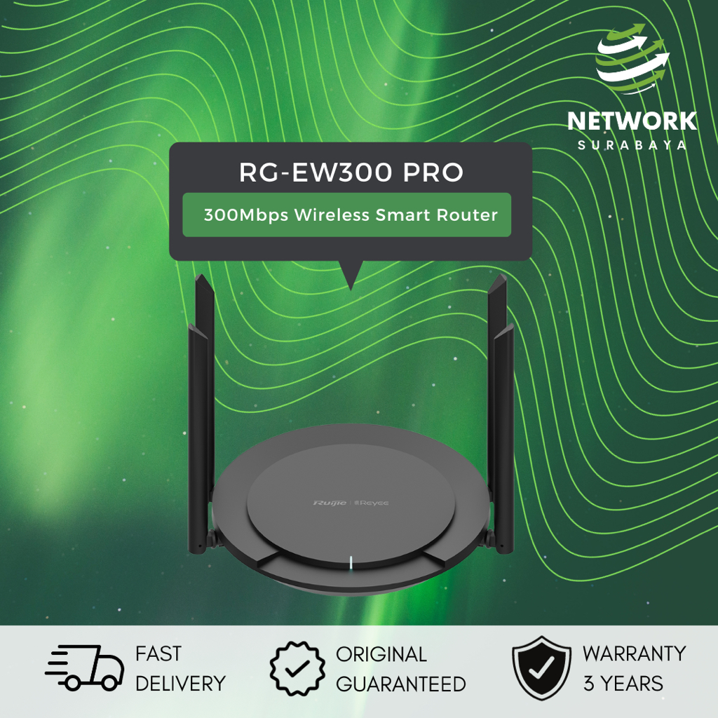 Jual RUIJIE REYEE RG-EW300 PRO 300MBPS WIRELESS WIFI ROUTER | Shopee ...