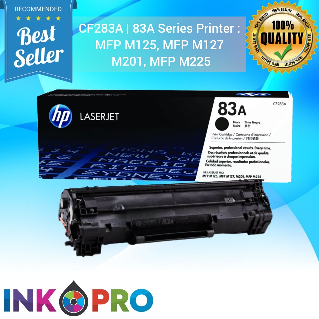 Jual HP LaserJet CF283A | 83A PREMIUM Series Printer MFP M125, MFP M127 ...