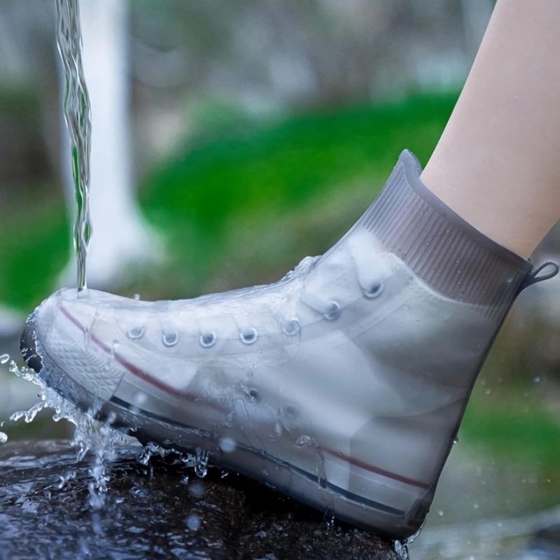 Jual Rain Cover Sarung Sepatu Jas Hujan Mantol Mantel Sepatu Pria ...