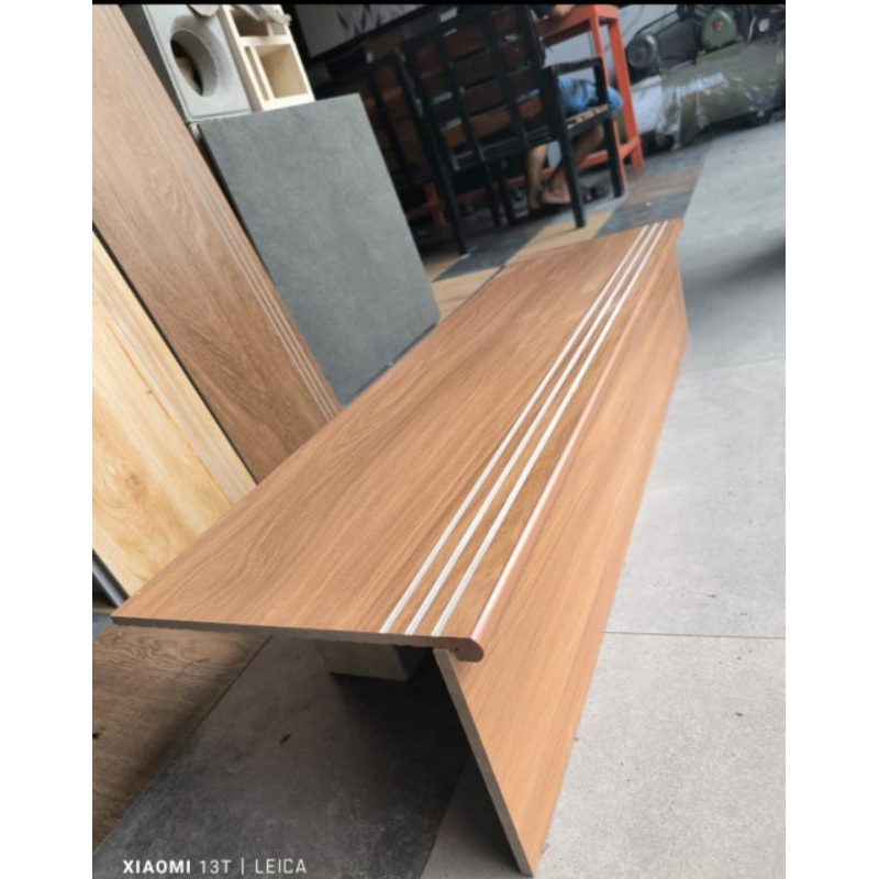 Jual keramik lantai tangga/granit doble bevel 30x80 30x90 30x100 30x120 ...