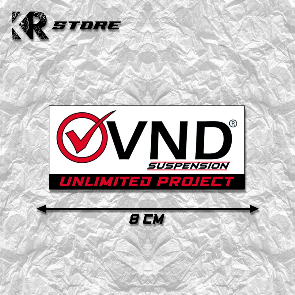 Jual Sticker VND SUSPENSION Sticker Racing | sticker motor | sticker ...