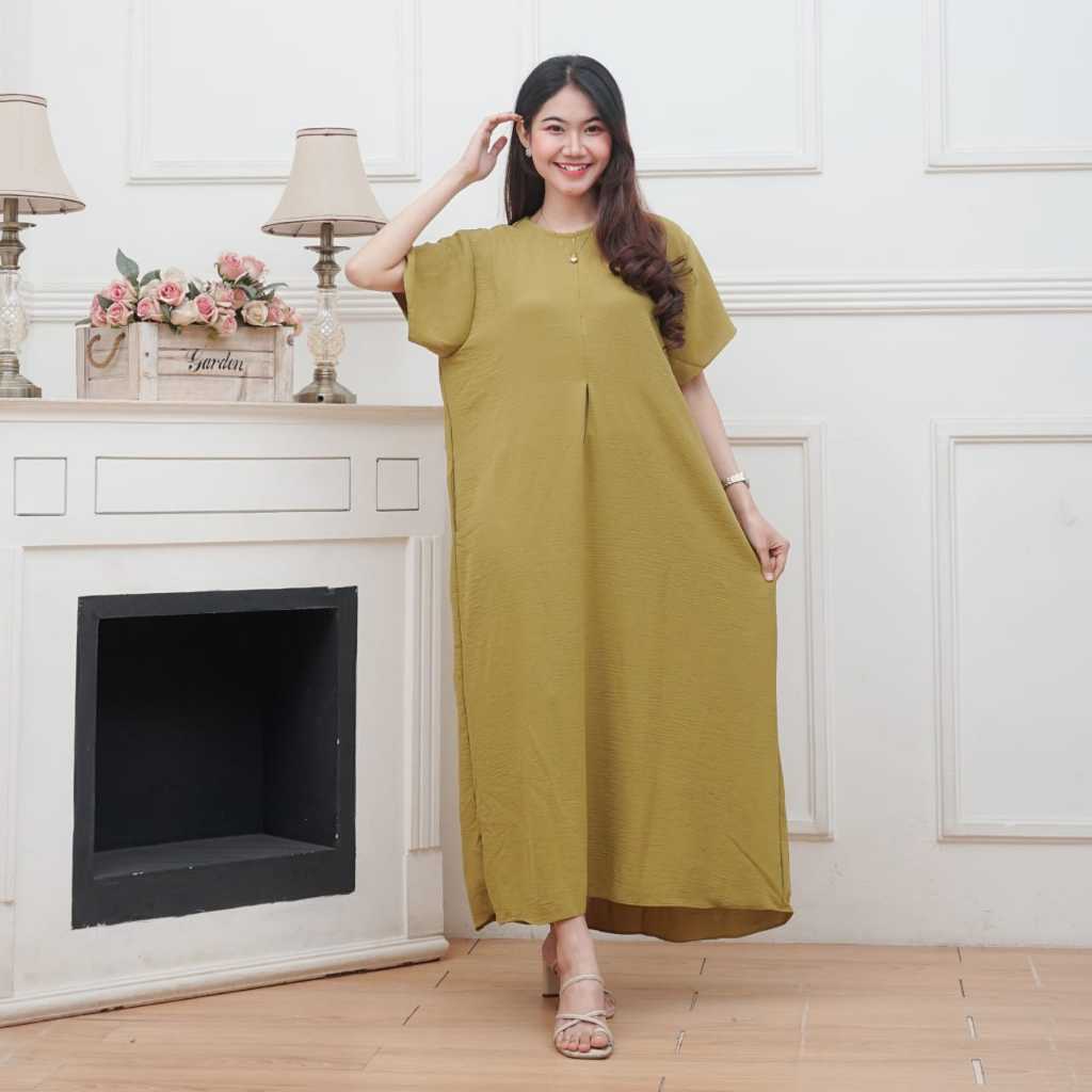 Jual Daster Crinkle Polos Kekinian Lengan Pendek Panjang Semata Kaki Busui Jumbo LD 120 | Shopee ...