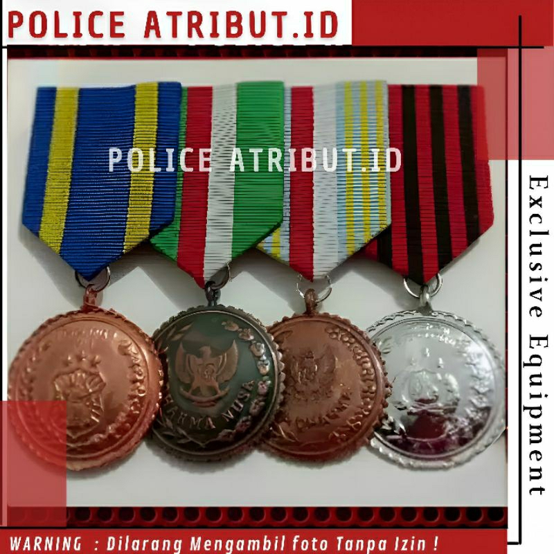 Jual Satya lencana Mendali PDU Set 8 Tahun Dharma nusa Wira Darma ...
