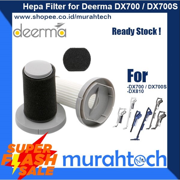 Jual Deerma Hepa Filter / Dust Filter for Deerma DX700 / DX700S / DX810 ...