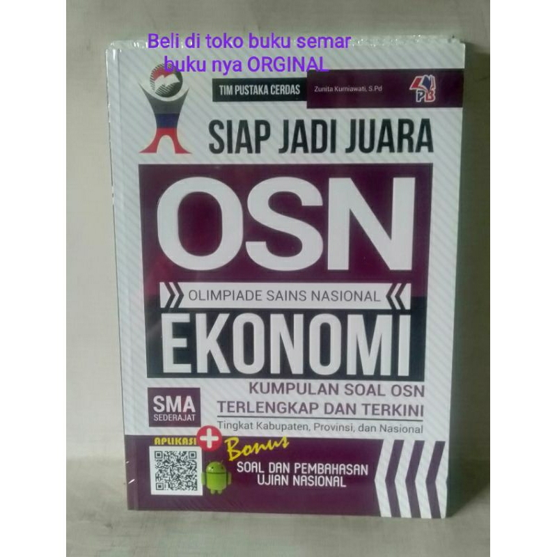 Jual BUKU SIAP JADI JUARA OSN EKONOMI SMA SEDERAJAT OLIMPIADE SAINS NASIONAL | Shopee Indonesia