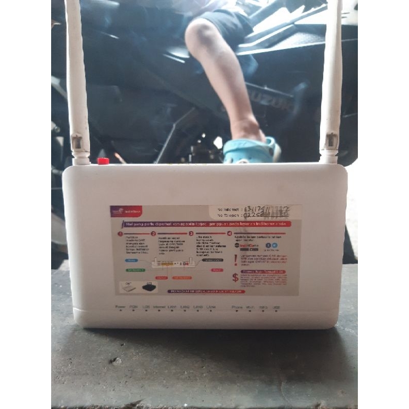 Jual GPON ONT ZTE F760L Normal BEKAS | Shopee Indonesia