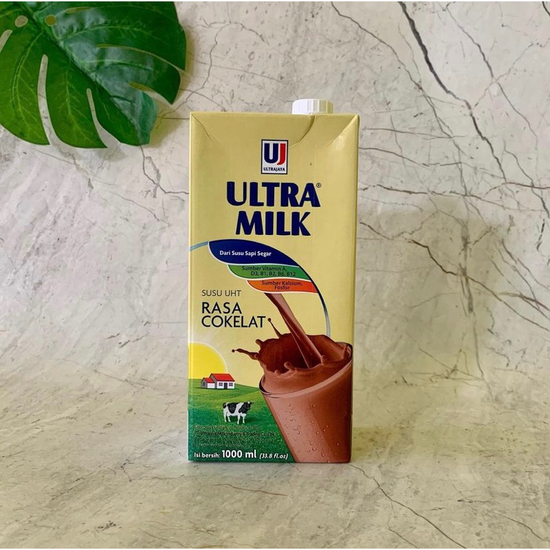 Jual Ultra Milk Susu Uht Rasa Cokelat 1 Liter | Shopee Indonesia