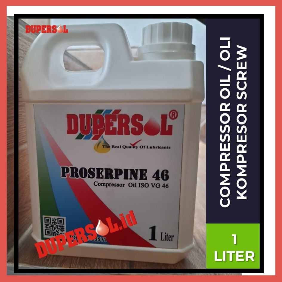Jual DUPERSOL PROSERPINE 46 / Oli Kompresor Screw Iso Vg 46 ( ECER ...