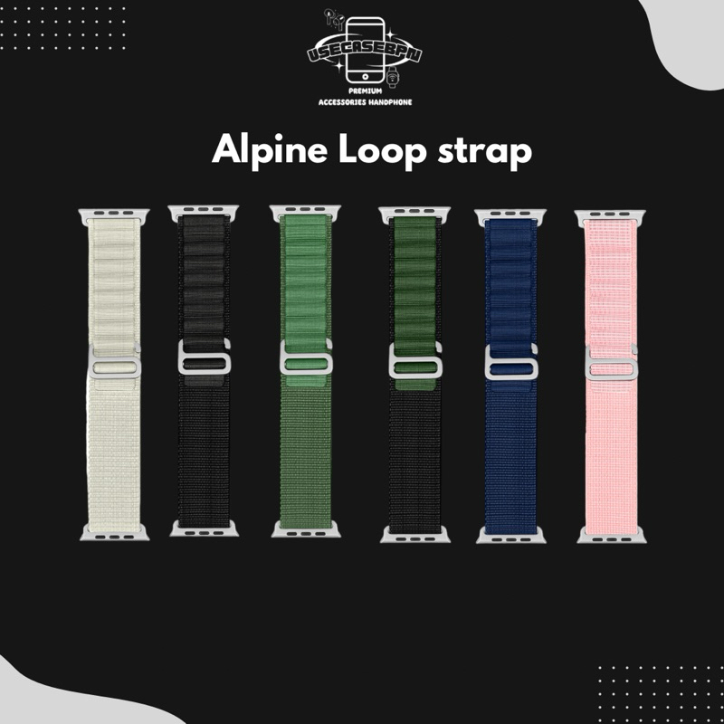 Jual Alpine Loop Nylon Tali Strap For Apple Watch iwatch Ultra ...