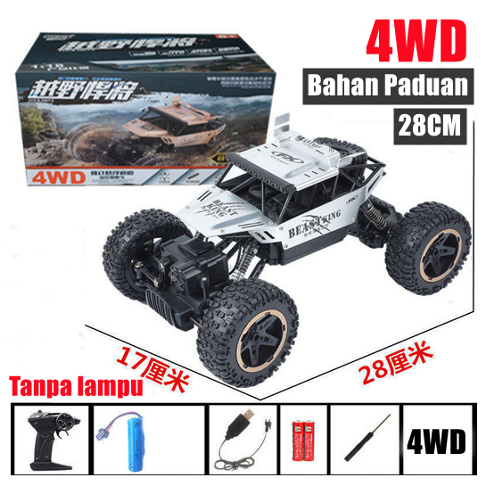 Jual Mainan Mobil Remot Besar 4WD RC Buggy Off-road Rock Climber 2.4GHz ...