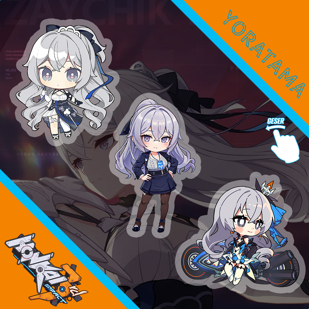 Jual Gantungan Kunci Bronya Silver Wing HOR Honkai Impact HI3, Keychain ...