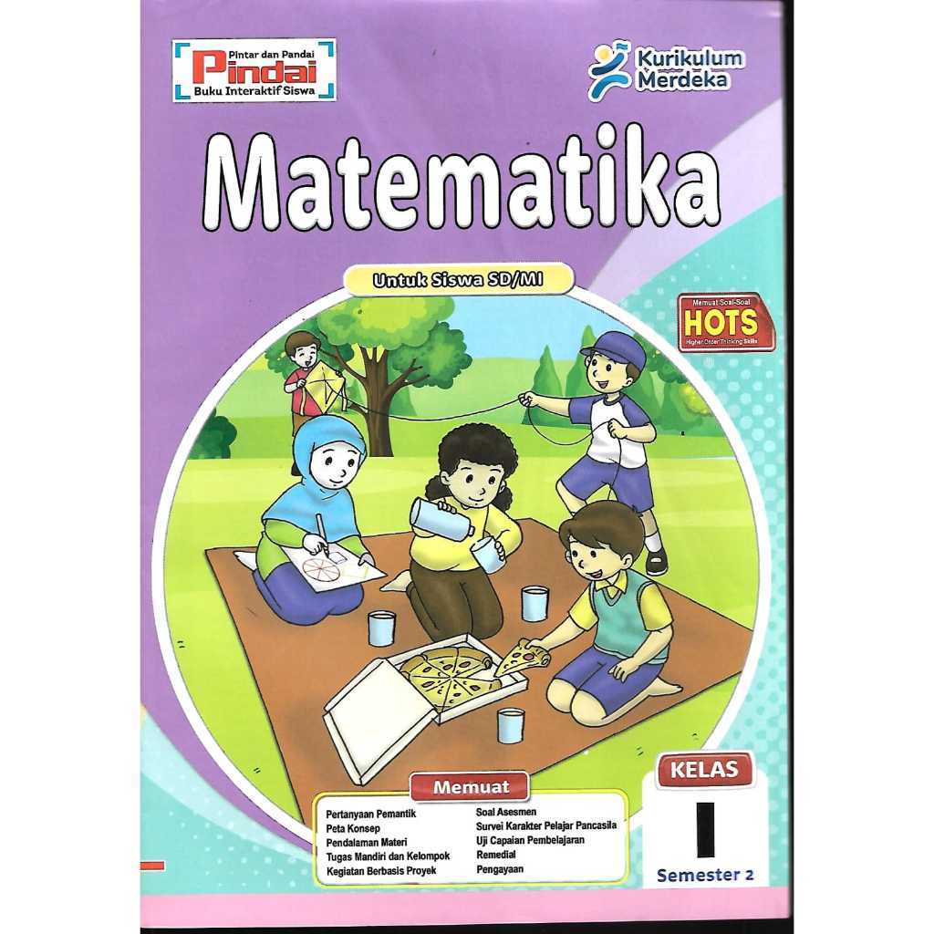 Jual Buku LKS Matematika kurikulum Merdeka Kelas 1 SD/MI Semester 2 ...