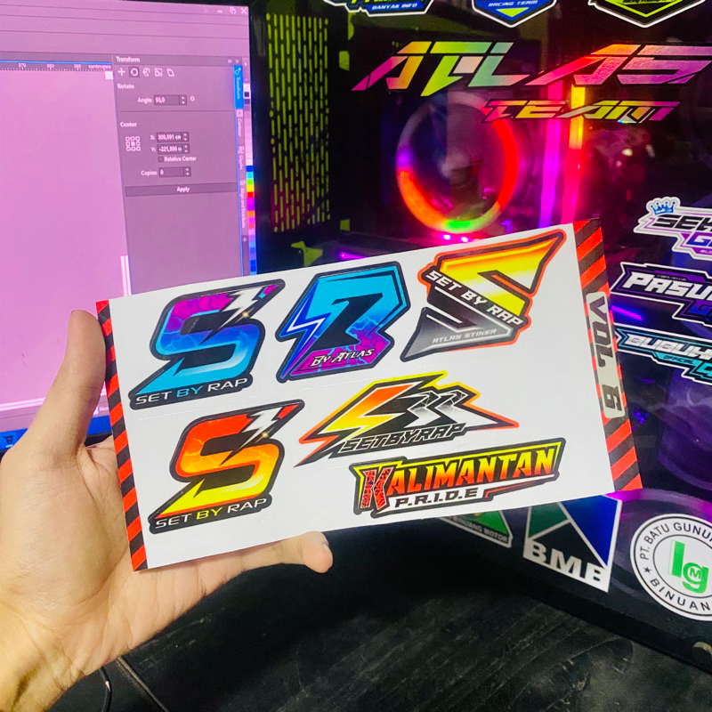 Jual Stiker/sticker VOL6 Viral Kata Racing Keren | Shopee Indonesia