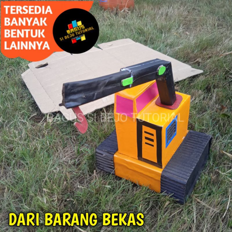 Jual MOBIL MOBILAN KARDUS BENTUK MOBIL BEKO KERUK UNTUK TUGAS PRAKARYA ...