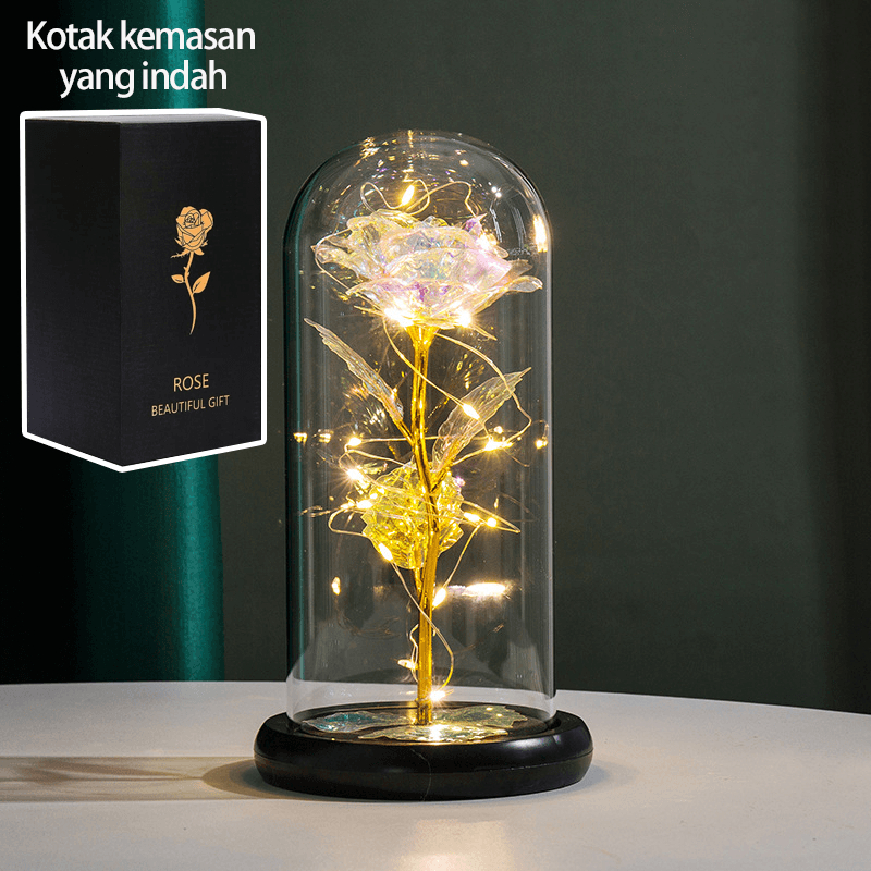 Jual BISA COD Lampu LED Bunga Bunga Mawar Box Lampu Bunga Cantik Bunga ...