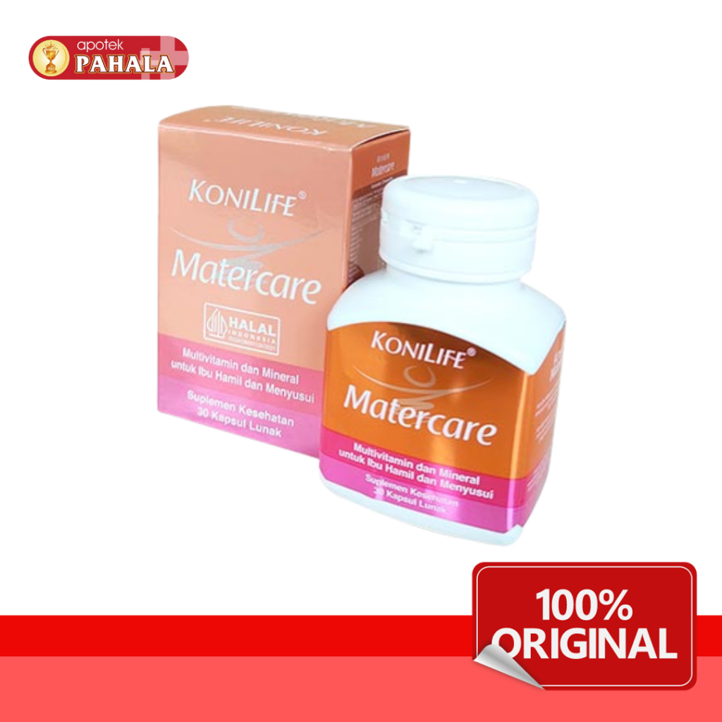 Jual KONILIFE MATERCARE | MULTIVITAMIN IBU HAMIL DAN MENYUSUI (30) | Shopee Indonesia