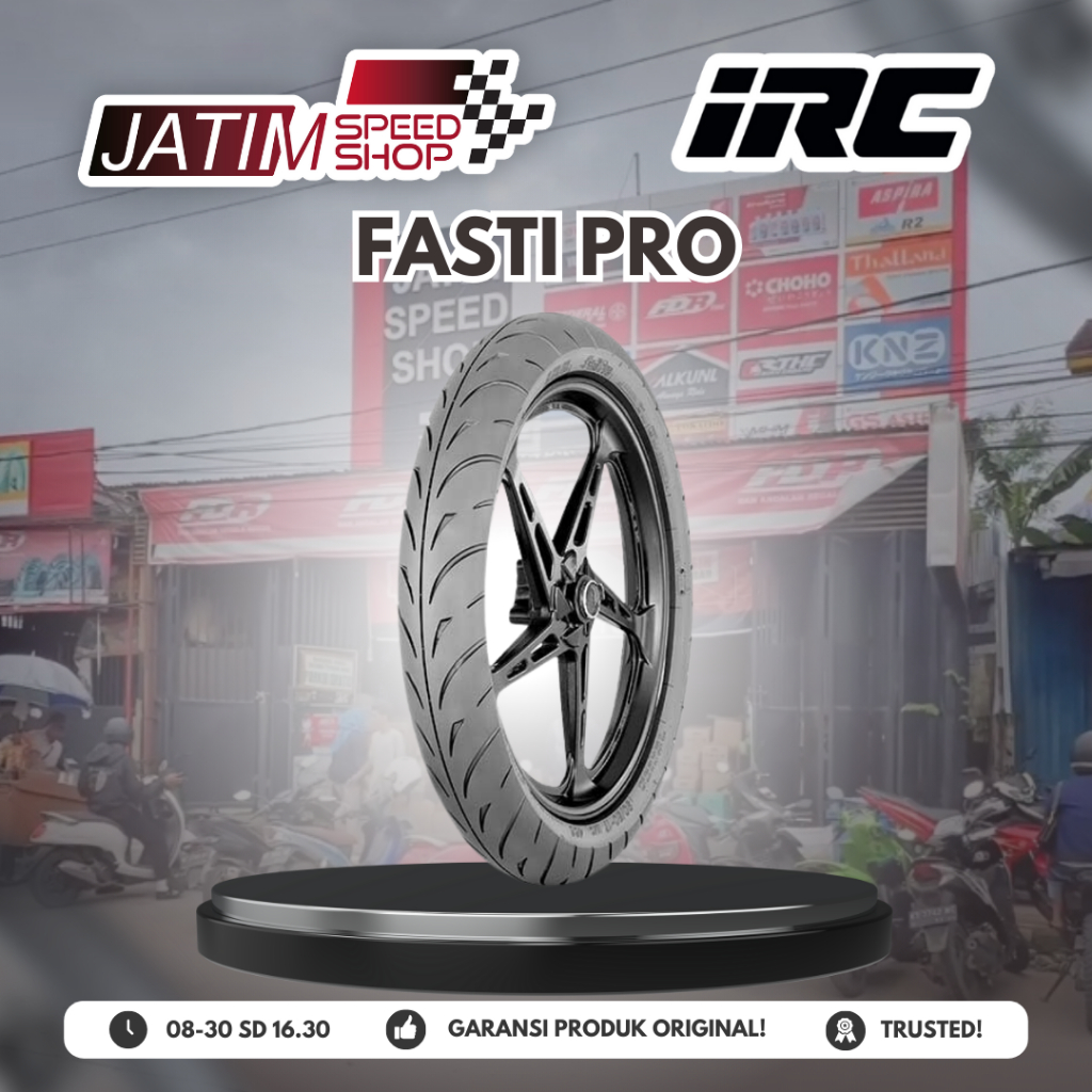Jual BAN IRC Sport Racing Fasti Pro Ring 14 Ukuran 90/80 Original 100% ...