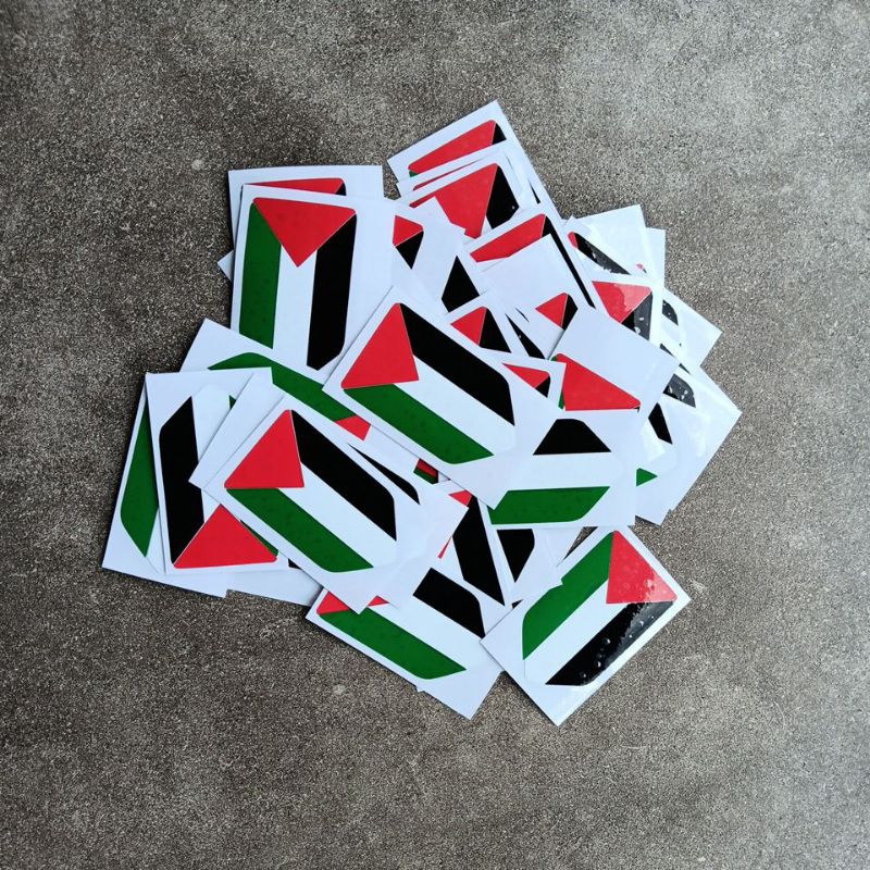 Jual Stiker Sticker Bendera Palestina | Shopee Indonesia