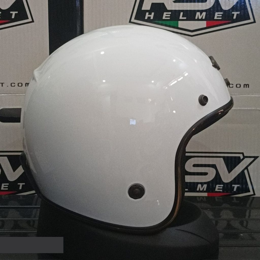 Jual HELM RSV CLASSIC WHITE GLOSSY / HELM RSV / HELM CLASSIC / HELM ...