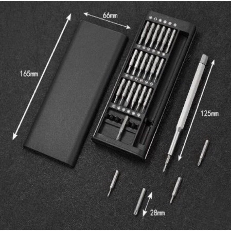 Jual Obeng Set 24in1 Obeng Magnet Multifungsi isi 24 Obeng Servis Hp ...