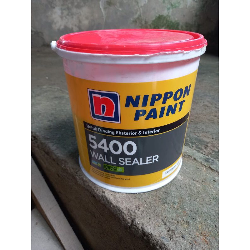 Jual CAT DASAR WALL SEALER 5400 NIPPON PAINT KEMASAN 3,5KG ISI BERSIH 2 ...