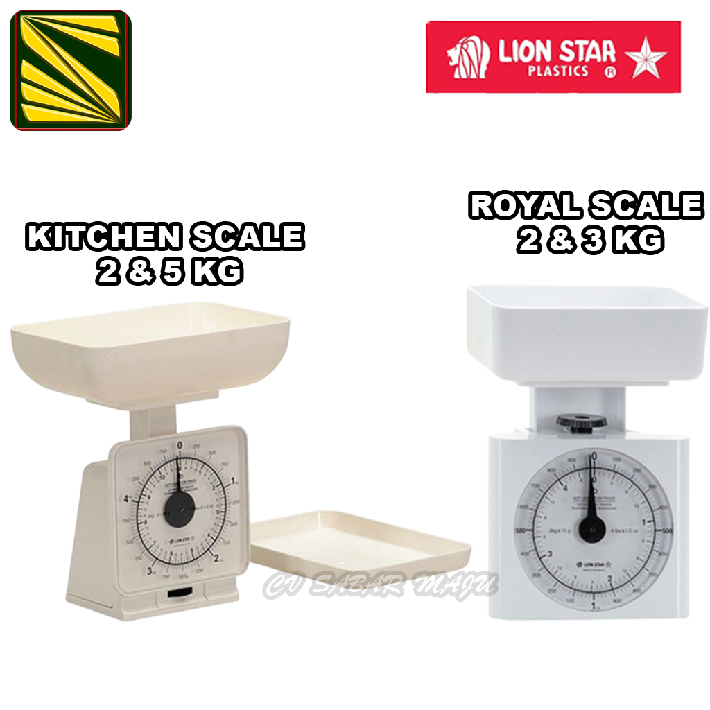 Jual Lionstar Timbangan Dapur / Timbangan kue royal scale scales 2kg ...