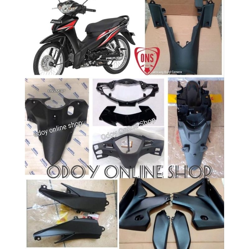 Jual Full body kasar Cover body boi kasar Revo 110 fit Revo absolute ...