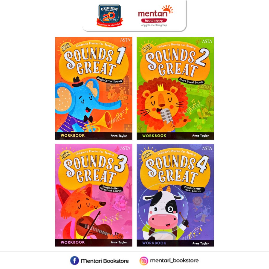Jual Sounds Great 2nd Edition I Buku Phonics dan Bahasa Inggris TK ...