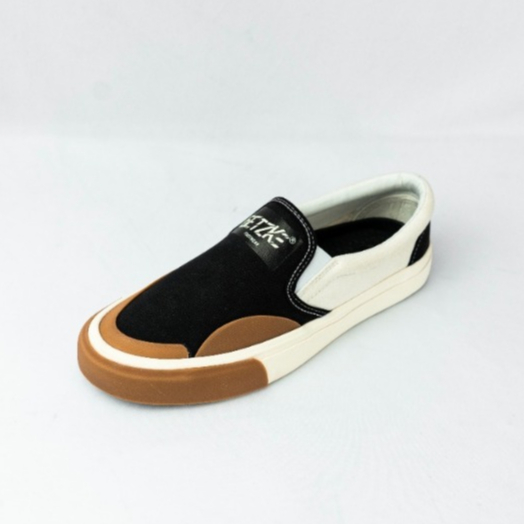 Jual GE-199 Koi BalckGum-skateboarding shoes-Sepatu Slip On Getzke ...