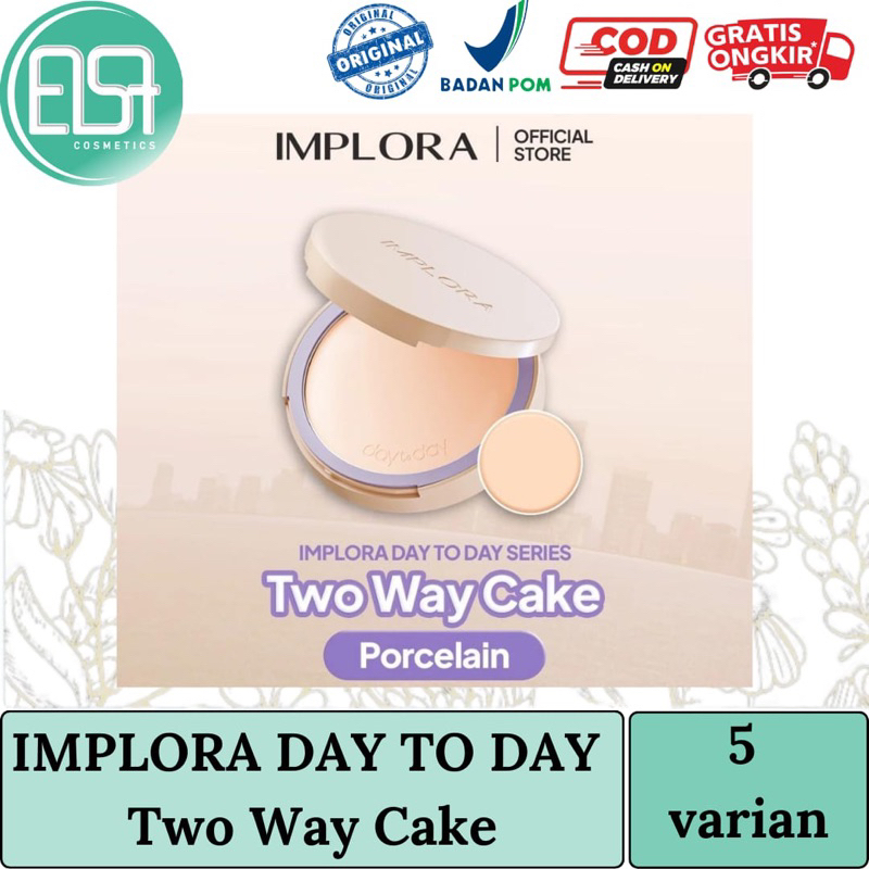 Jual Implora Day To Day Two Way Cake | Shopee Indonesia