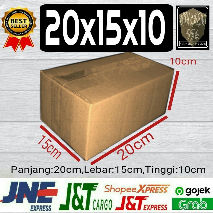 Jual kardus kecil uk 20x15x10 kardus mini kardus polos | Shopee Indonesia
