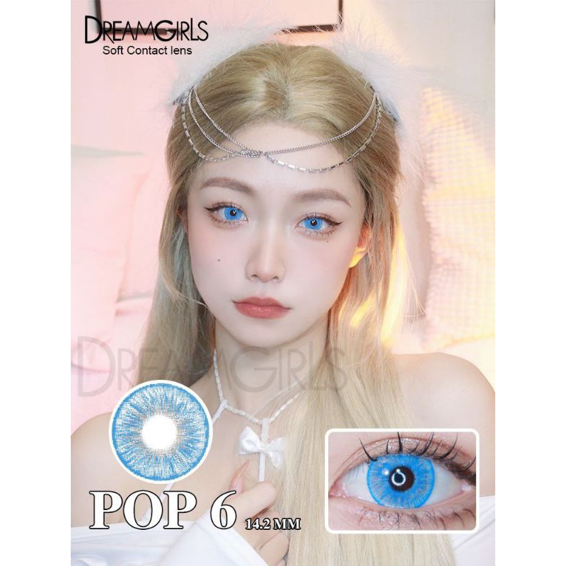 Jual SOFTLENS KSS-EYE POP 6 BLUE / NORMAL ONLY | Shopee Indonesia
