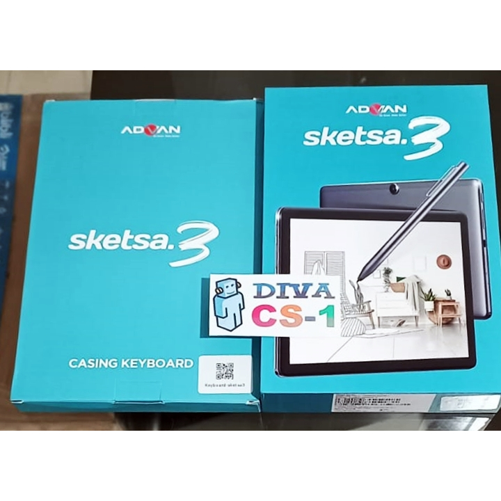 Jual Advan Sketsa 3 Layar IPS Ram 6GB 128Gb Include Keyboard dan Pen ...