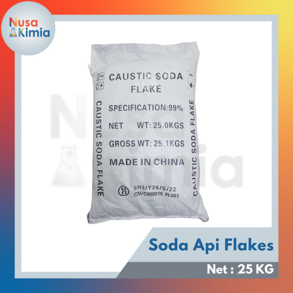 Jual Soda Api Flakes / NaOH Flakes 25 KG - Anti Sumbat Saluran Mampet ...